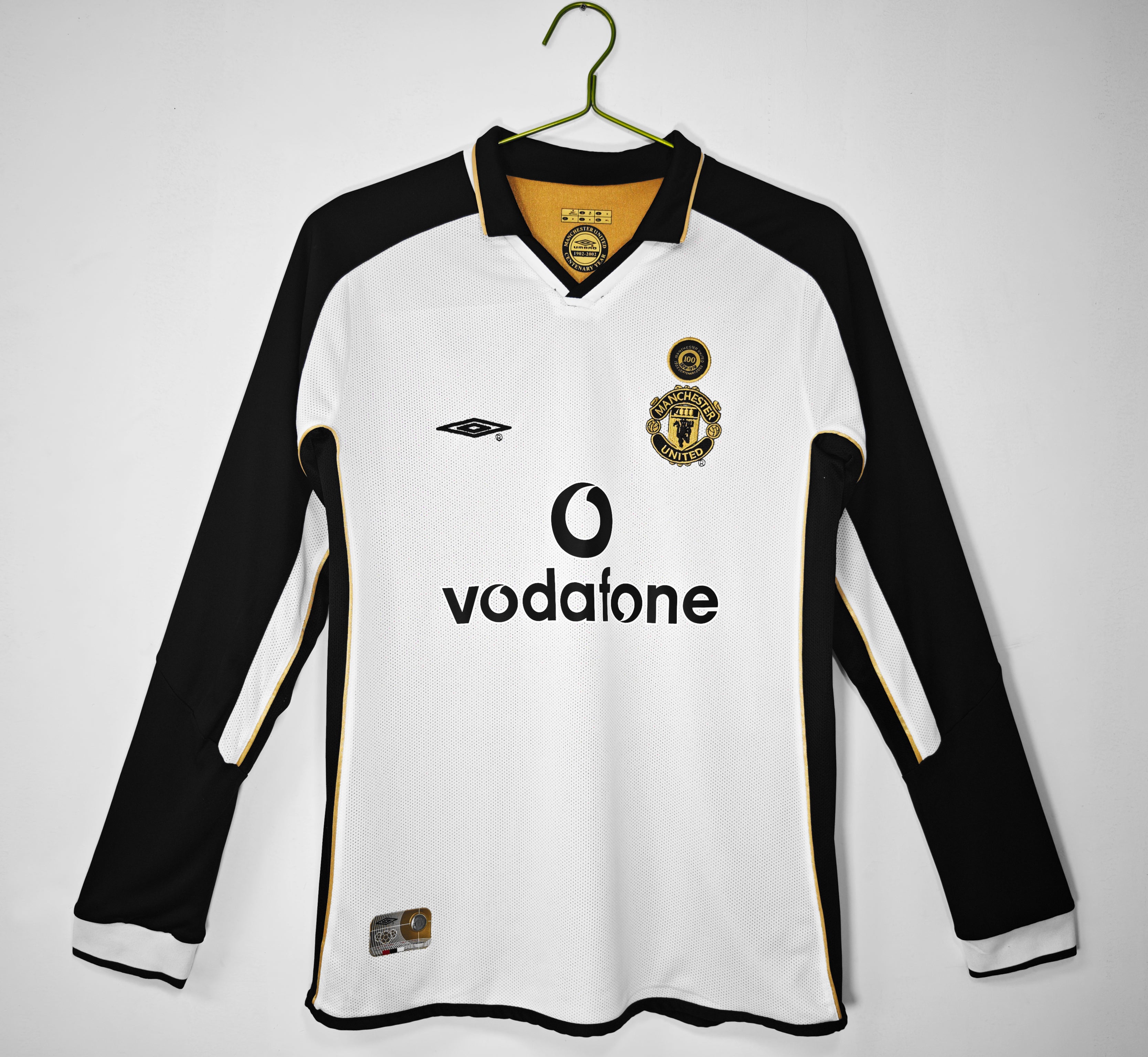 Manchester United 2001 Centenary Reversible Long Sleeve Jersey ...