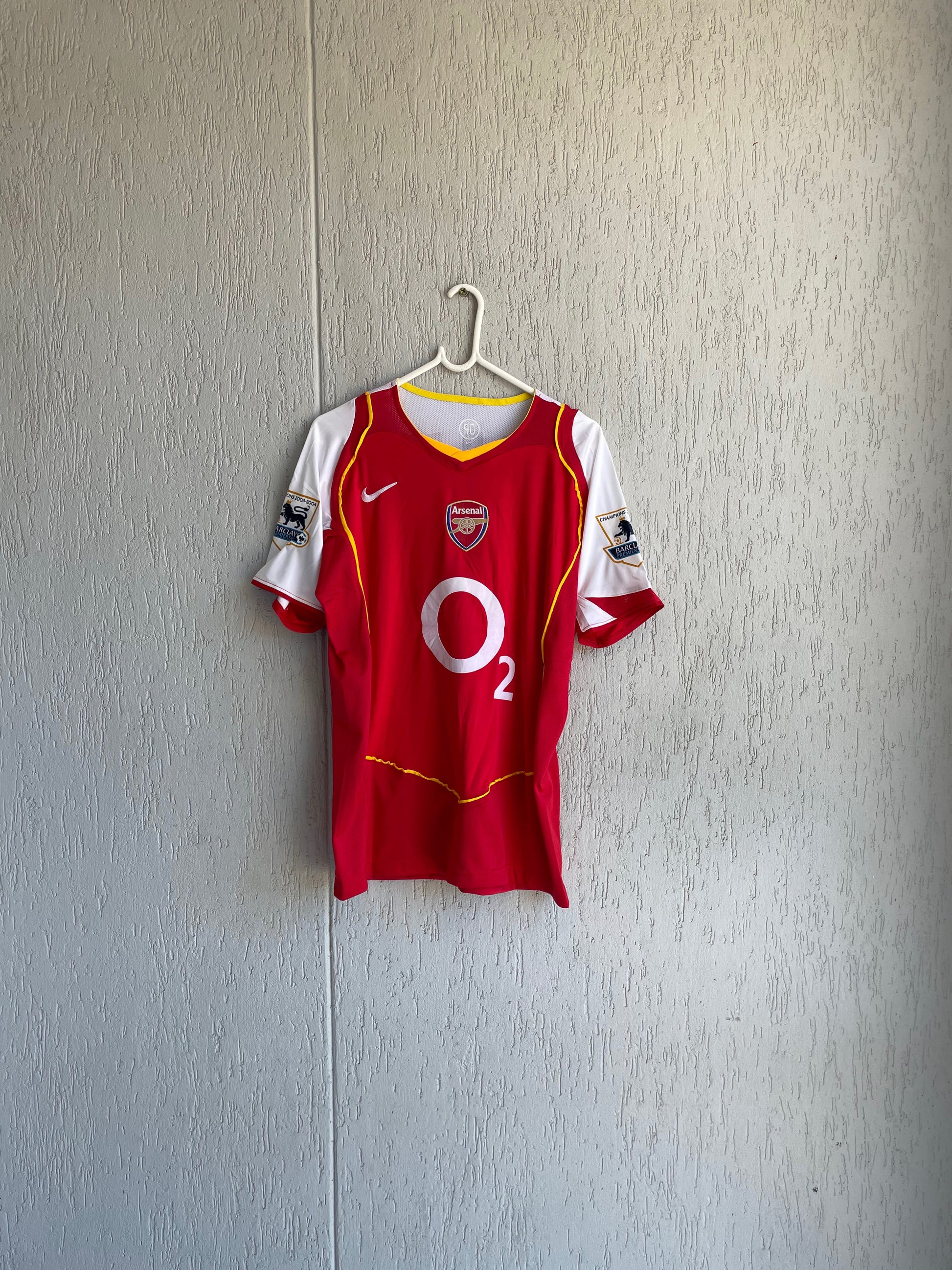Arsenal FC 2004-05 Home Jersey – Vintage Kitman
