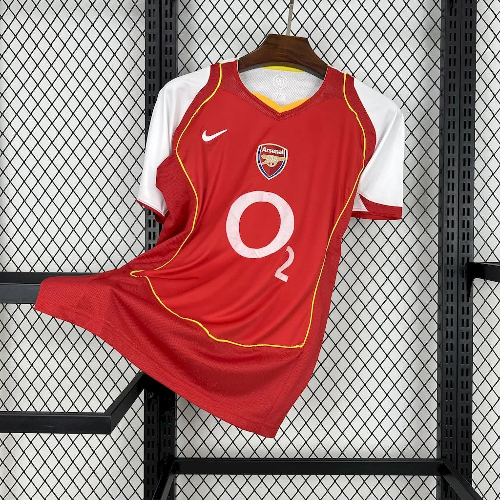 Arsenal FC 2004-05 Home Jersey – Vintage Kitman