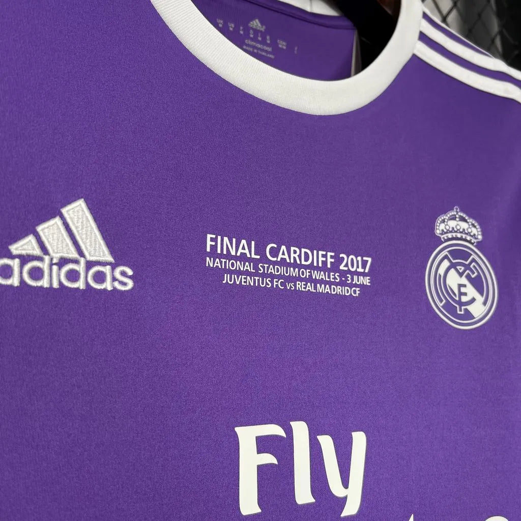 Real Madrid CF 2016-2017 UCL FINAL Away Jersey – Vintage Kitman