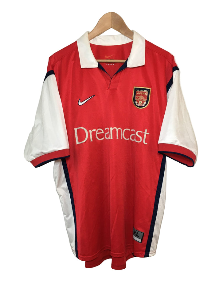 Arsenal 1998/00 Home Jersey – Vintage Kitman