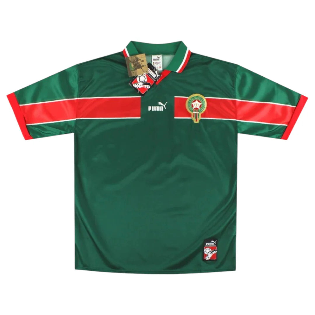 Morocco 1998 Home Jersey – Vintage Kitman