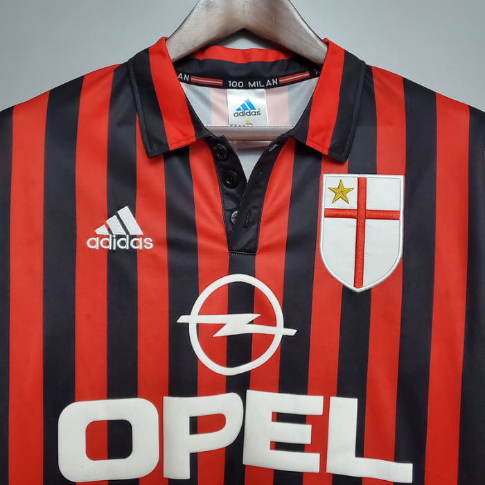 AC Milan 1999-2000 Home Jersey – Vintage Kitman