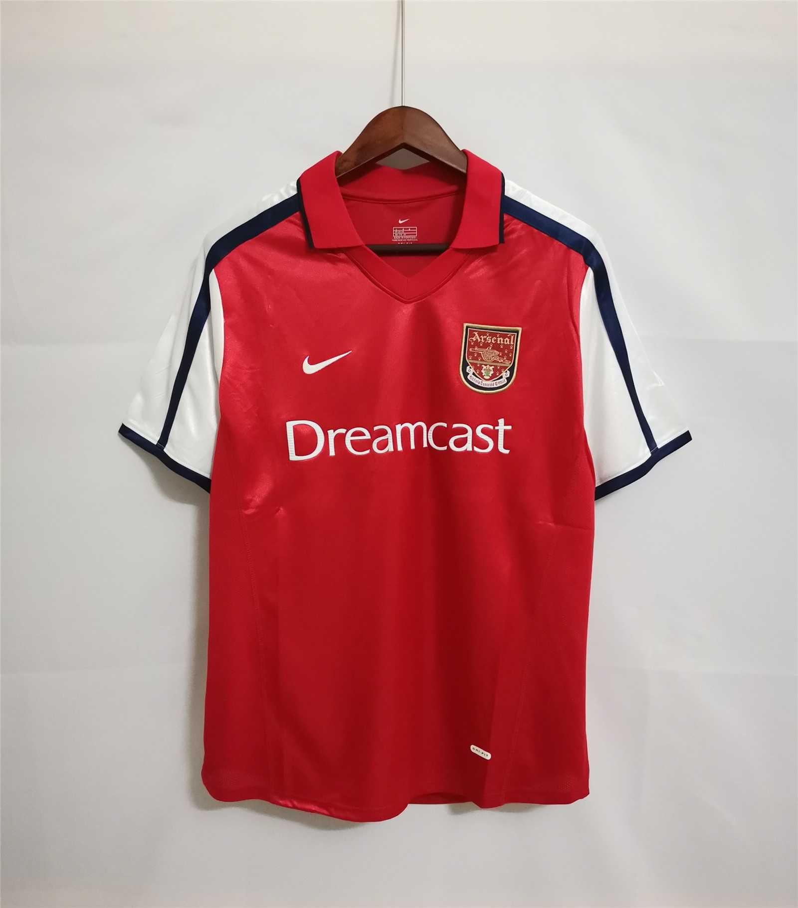 Arsenal FC 2000-01 Home Jersey – Vintage Kitman