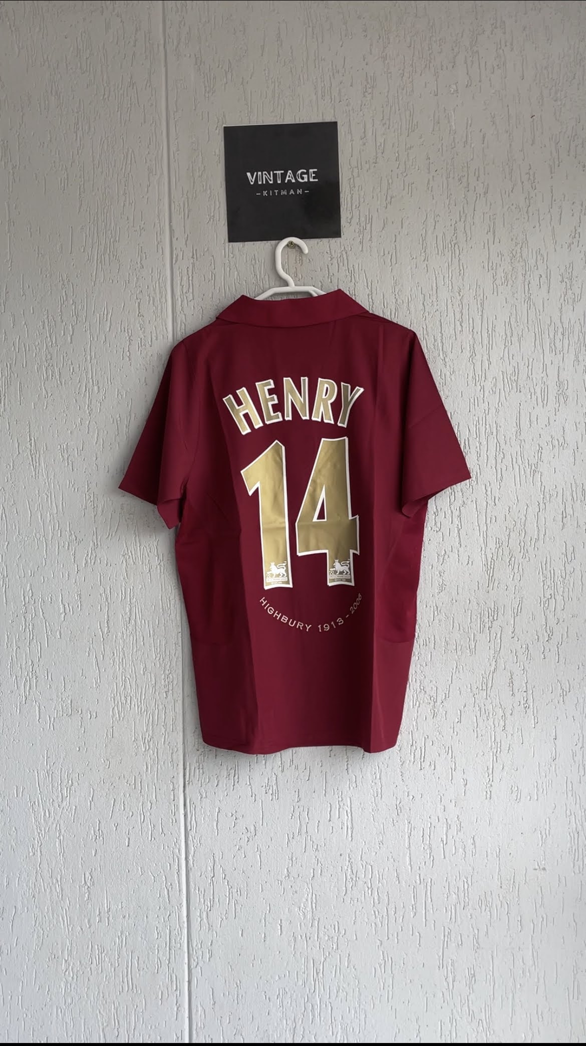 Arsenal FC 2005-2006 Home Jersey – Vintage Kitman