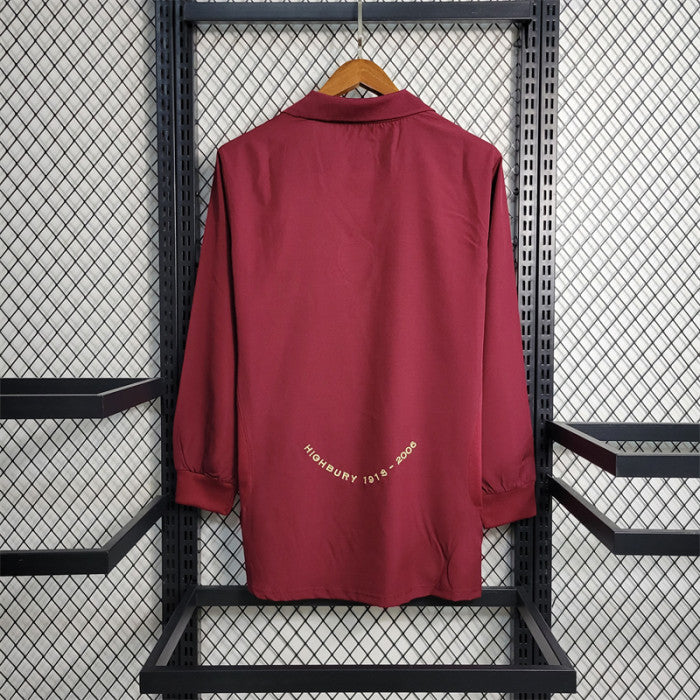 Arsenal FC 2005-2006 Home Long Sleeve Jersey – Vintage Kitman