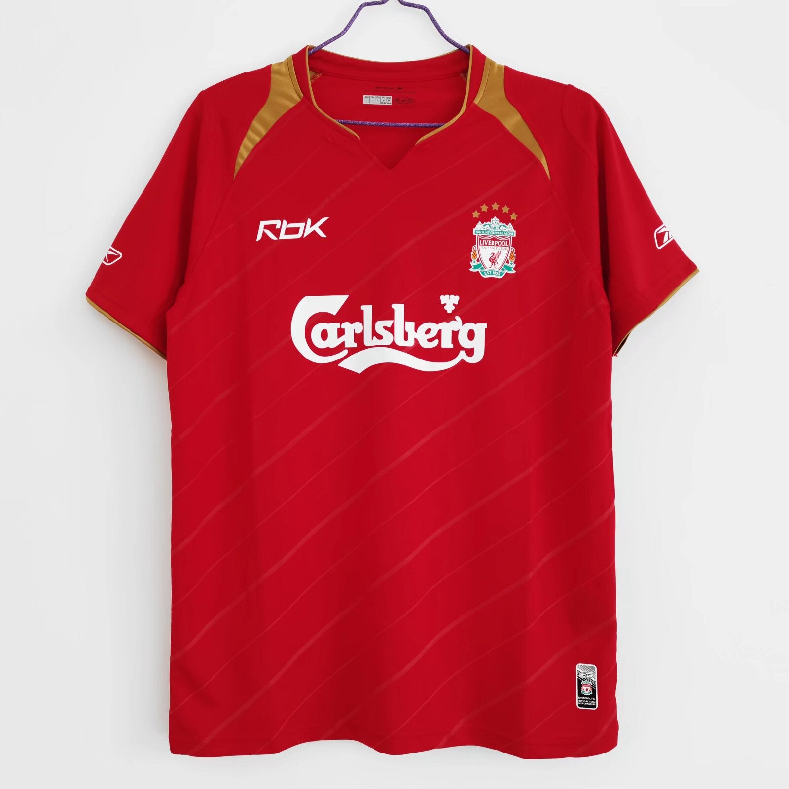Liverpool 2005-06 Home Jersey – Vintage Kitman