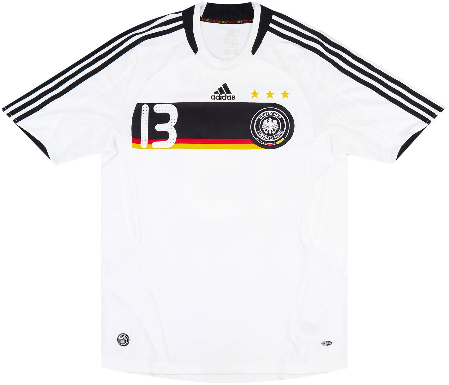 Germany 2008 Home Jersey – Vintage Kitman
