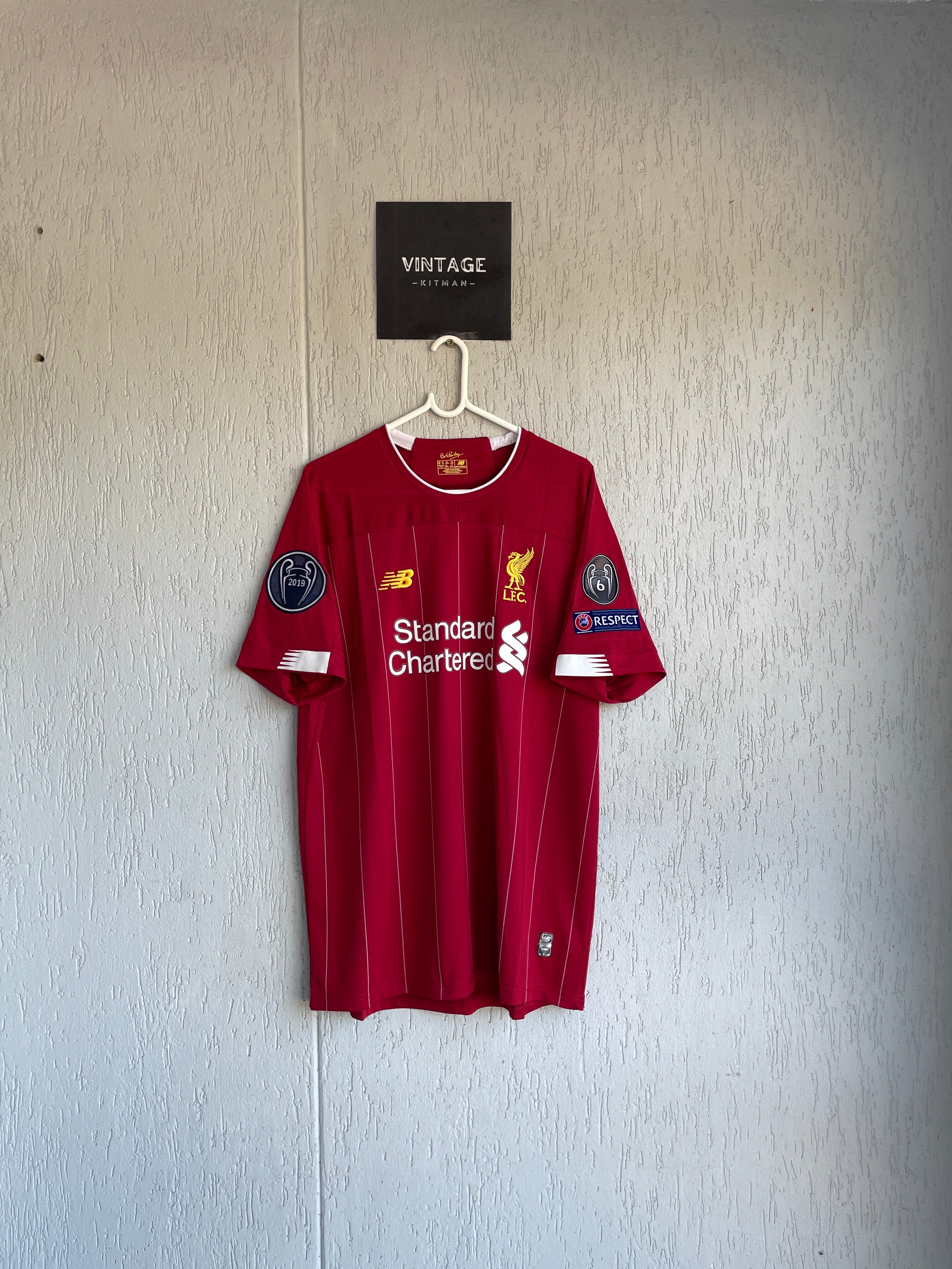Liverpool 2019-20 Home Jersey – Vintage Kitman