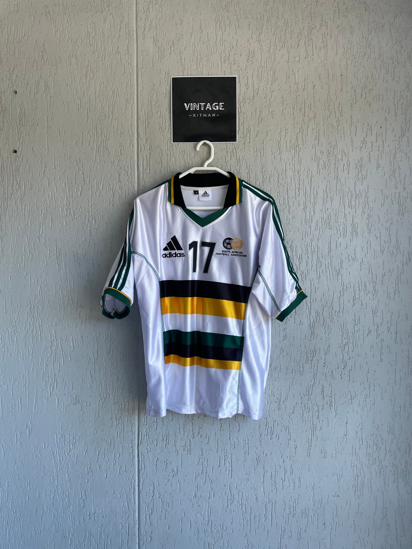 1999 Bafana Bafana Home Jersey (S-2XL) – Vintage Kitman