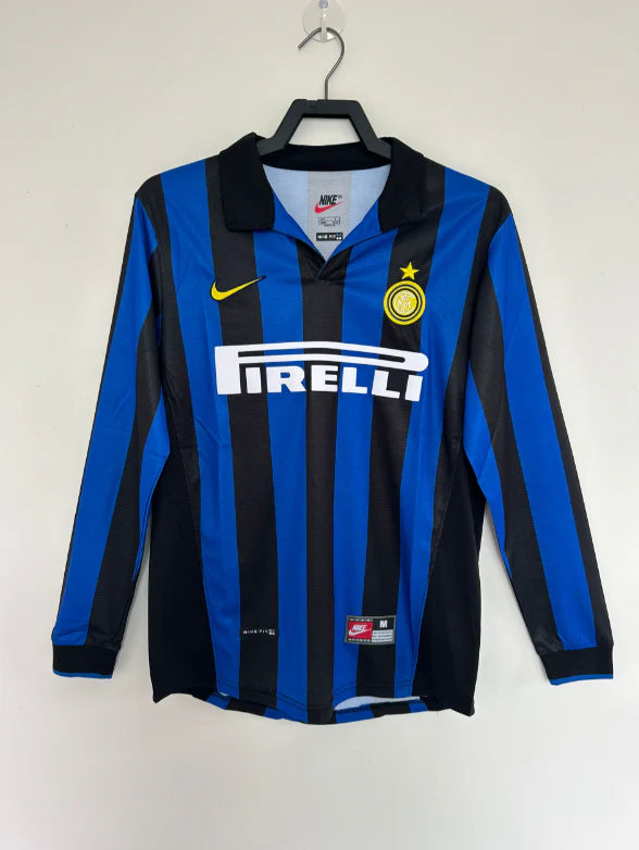 Inter Milan 1998-99 Home Long Sleeve Jersey – Vintage Kitman