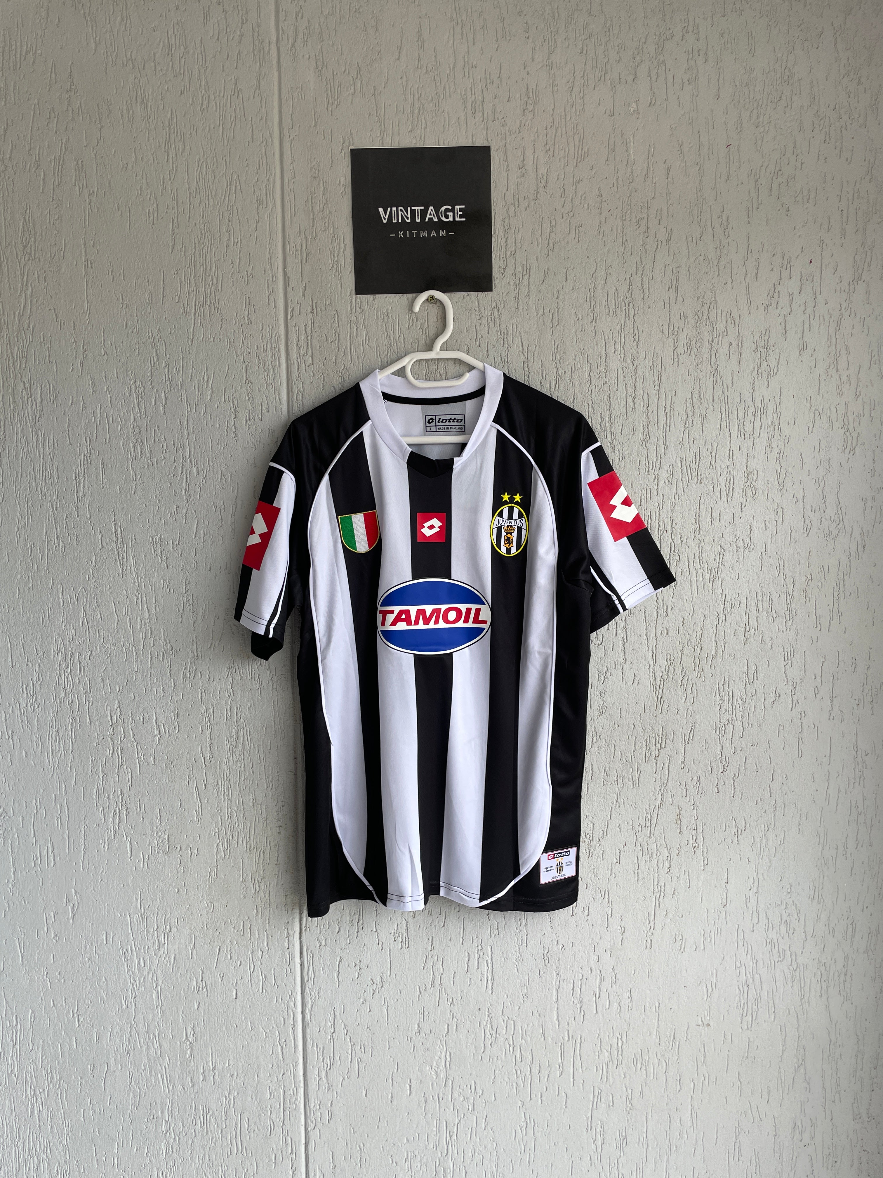 Juventus FC 2002-03 Home Jersey – Vintage Kitman