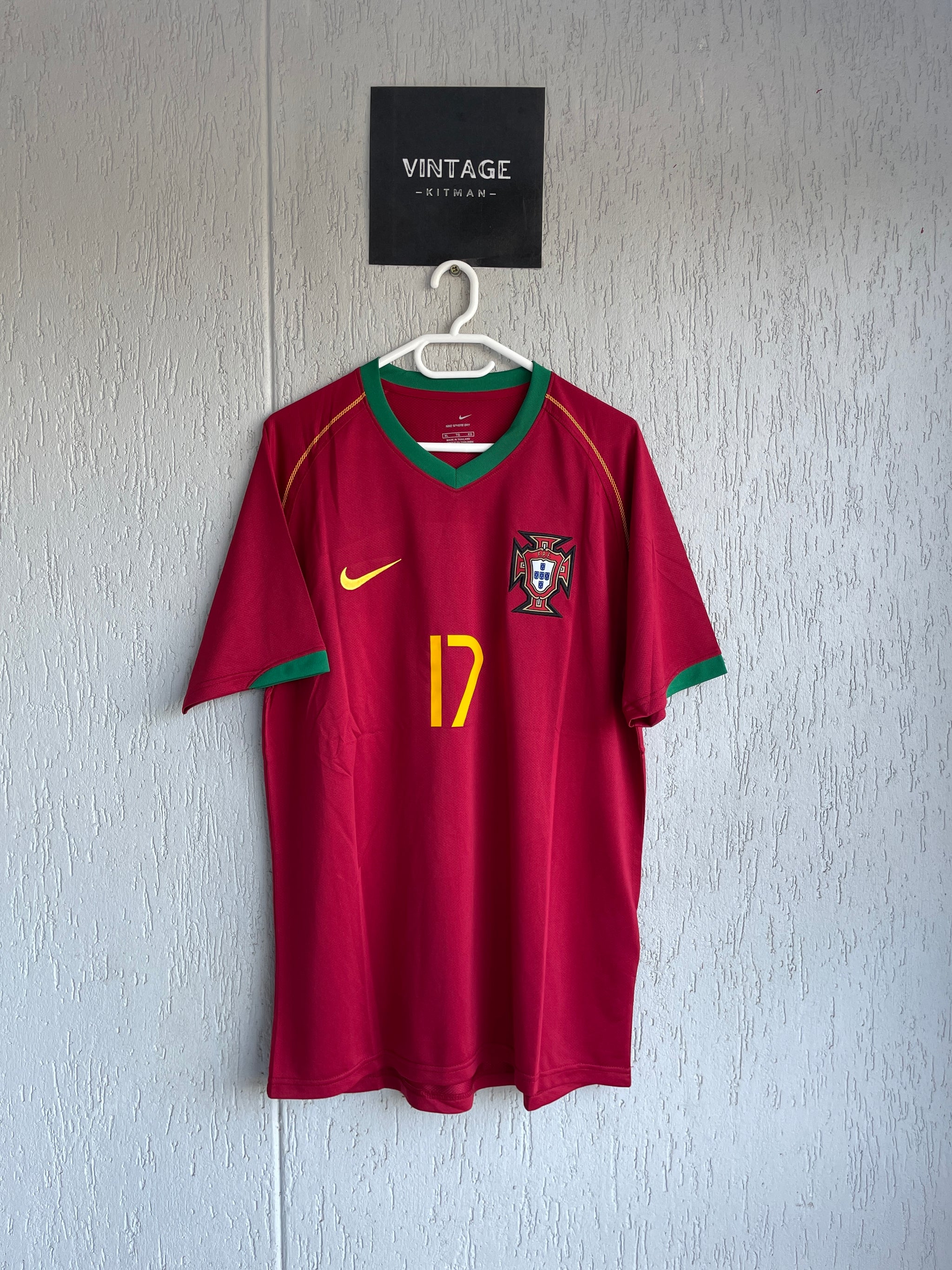 Portugal 2006 Home Jersey – Vintage Kitman